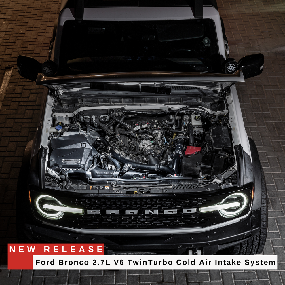 Ford Bronco 2.7L V6 TwinTurbo Cold Air Intake System – veloceautomotive
